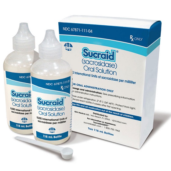 进展|Sucraid(Sacrosidase)美国上市治疗先天性蔗糖酶-异麦芽糖酶缺乏症(CSID) | 百配健康-阅读越健康!