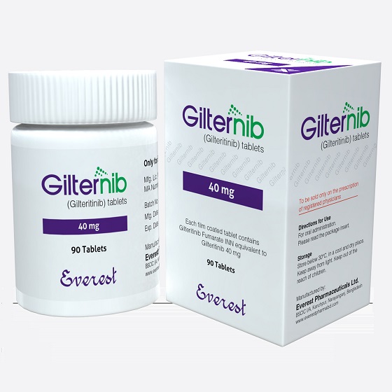 Gilternib(Gilteritinib)吉瑞替尼 | 百配健康-阅读越健康!