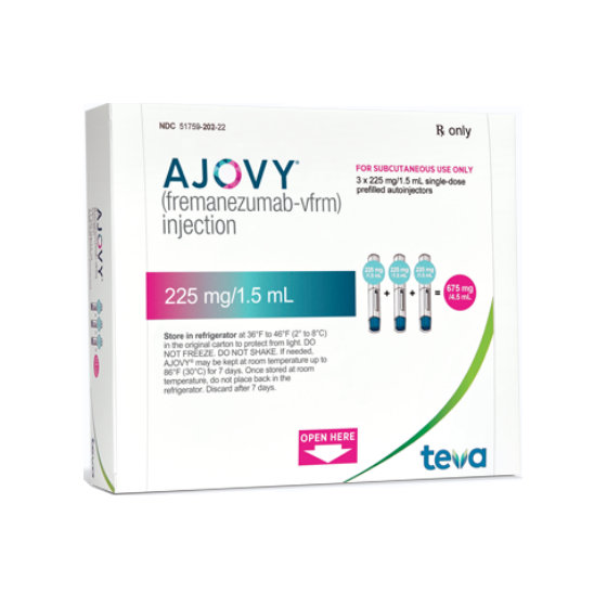 Ajovy(Fremanezumab)瑞玛奈珠单抗 | 百配健康-阅读越健康!