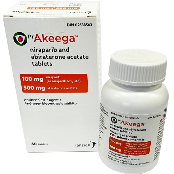 新药|Akeega(尼拉帕利/阿比特龙)复方剂美国获批一线治疗BRCA阳性转移性去势抵抗性前列腺癌 | 百配健康-阅读越健康!