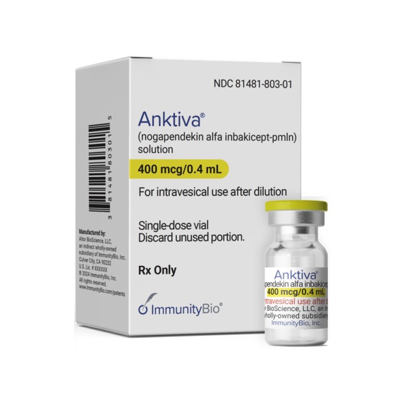 新药|ANKTIVA(NAI)美国获批治疗对卡介苗无应答且伴有原位癌(CIS)的非肌层浸润性膀胱癌(NMIBC) | 百配健康-阅读越健康!