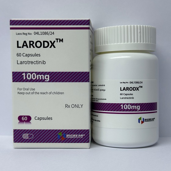 LARODX-100(Larotrectinib)拉罗替尼 | 百配健康-阅读越健康!